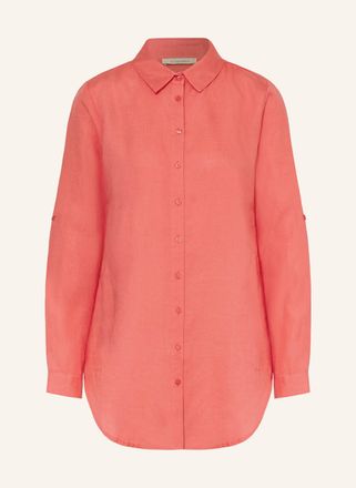 Lilienfels Lilienfels Hemdbluse Aus Leinen orange