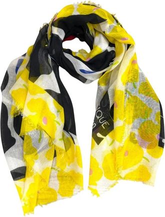 Moschino Femme, Accessoires, Multicolore, Taille: ONE Size Foulard Fiori Scarf