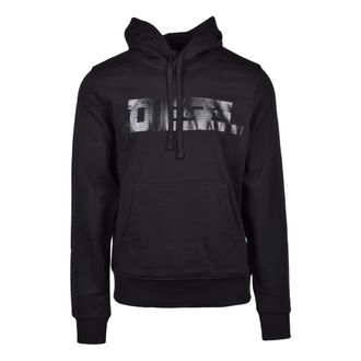 Diesel Herren, Sweatshirts & Hoodies, Schwarzk, XLGr&ouml;&szlig;e