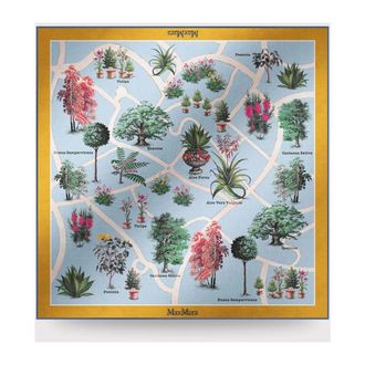 Max Mara Femme, Accessoires, Jaune, Taille: ONE Size Maxi carr&eacute;