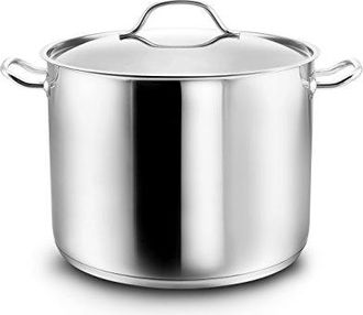 Kopf 125396 Cocotte Haute Gigantos, Ø 24 cm, Hauteur de 20 cm, 9 litres, INOX