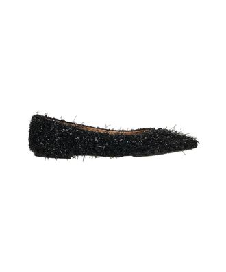 Gender Lurex Fringed Ballerinas - Gr. 36,5 (EU) - in Schwarz