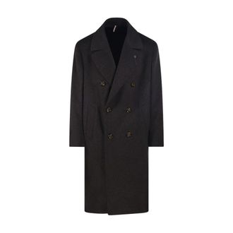 Santaniello 3890N.c29Wbt111 Mantel - - Coats - Herren - Braun - M