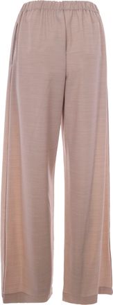 Fabiana Filippi Fresco Wool Trousers - Beige
