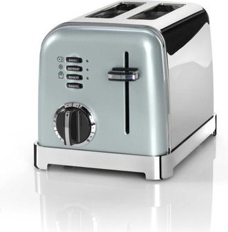 Cuisinart Cpt160ge Toaster 2 Quadratische(S) Silber