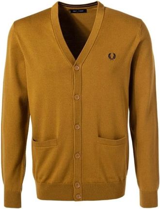 Fred Perry Homme, Pulls, Jaune, Taille: XL Cardigans