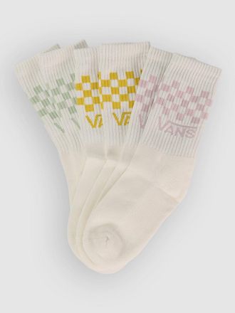 Vans Classic Crew 3Pack Kids Chaussettes jaune