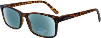 Montana sonnenbrille Mr73as unisex rechteckige Schildkr&ouml;te braun St&auml;rke +2,50 Mr73as unisex
