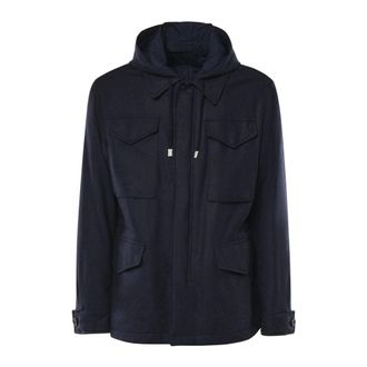 Eleventy Leichte Jacken - - Jackets - Herren - Blau - XL