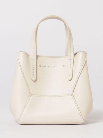Brunello Cucinelli Schultertasche BRUNELLO CUCINELLI Damen Farbe Ivory