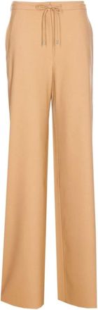 Max Mara Femme, Pantalons, Brun, Taille: 36 FR Wide Pantalons