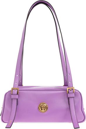 Versace Femme, Sacs, Violet, Taille: ONE Size Embl&egrave;me Bowling Bag