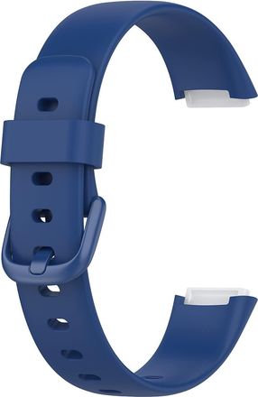Generic Armband Kompatibel mit Fitbit Luxe Armband - Sport Silikon Uhrenarmband Replacement Wechselarmband Ersatzarmband für Fitbit Luxe (Dunkelblau, One Size