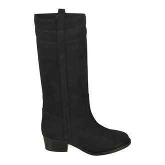 Fay Elegante hohe Stiefel - - Shoes - Damen - Schwarzk - 38 EU