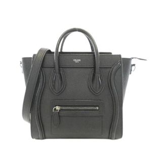 Celine Pre-owned Luggage Nano Shopper Kalbsleder Tasche - - Pre-owned - Damen - Schwarzk - ONE SIZE