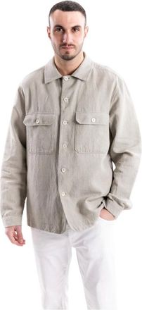 Xacus Homme, Chemises, Vert, Taille: M Shirt Jacket