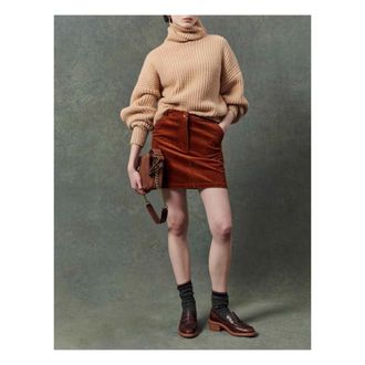 Sessun Jupe Viana Velours C&ocirc;tel&eacute; Sess&ugrave;n