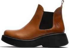 FLY London Femme MULK159FLY Fashion Boot, Milieu. Marron, 41 EU