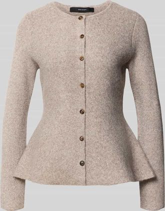 Vero Moda Regular Fit Strickjacke mit einreihige Knopfleiste Modell DOFFY