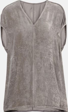 Rick Owens Top aus Samt