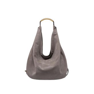 Moschino Femme, Sacs, Gris, Taille: ONE Size Handle Me bag Large