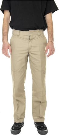 Dickies Homme, Pantalons, Beige, Taille: W28 L30 Straight Double Knee Chino