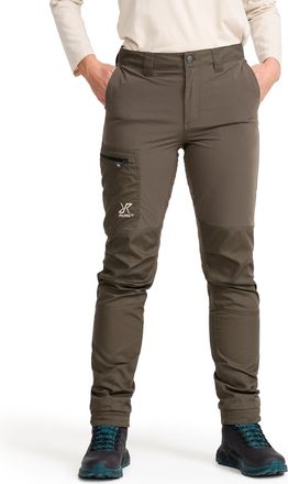 RevolutionRace Rambler Lightweight Pants f&uuml;r Damen, Robuste und leichte Wanderhose f&uuml;r drau&szlig;en, Moss Gray, XS