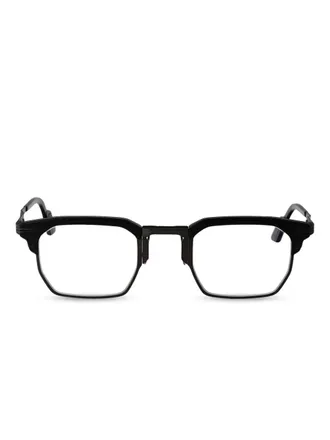 Movitra Spectacles Brille mit eckigem Gestell - Schwarz