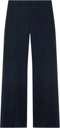 Dondup Femme, Pantalons, Noir, Taille: 40 FR Janice Wide Leg Chino
