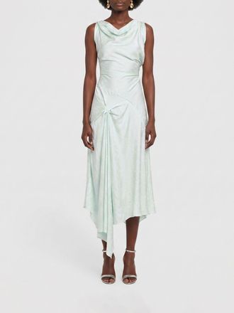 Victoria Beckham Kleid Damen Farbe Wasser