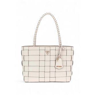 Guess Maylee Tote - Femme - Sacs - Blanc - Taille: ONE Size