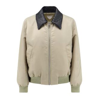 Bottega Veneta Blouson en nylon - Femme - Vestes - Beige - Taille: 34 FR