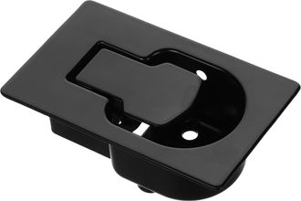 NUOBESTY 4 Zoll Sofagriff aus Zinklegierung Universeller Entriegelungshebel f&uuml;r Relaxsessel und B&uuml;rom&ouml;bel Schwarz Galvanisiert Quadratischer Metallgriff f&uuml;r So