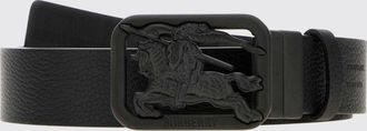 Burberry G&uuml;rtel aus genarbtem Kalbsleder mit Equestrian Knight Design-Plakette