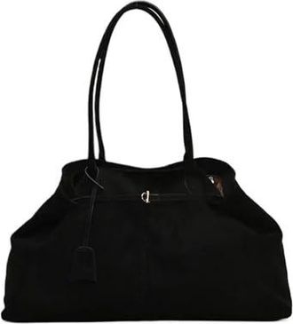 Generic Compatible Avec Les Sacs &Agrave; Main Fermeture &Eacute;clair De Grande Capacit&eacute;, Bandouli&egrave;re Simples Banlieue(Black)