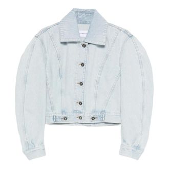Givenchy Back-to-front Cocoon Jacket - - Jackets - Damen - Blau - M