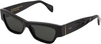 Retro Superfuture unisex, Accessoires, Noir, Taille: 56 MM Lunettes de soleil