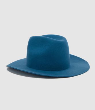 Van Palma Chapeau Willy Laine Bleu Jeans