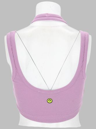 Barrow Ribbed Stretch Cotton Tank Top - Pink