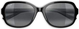 Maui Jim Femme, Accessoires, Noir, Taille: 55 MM Mj0355S 001 Lunettes de soleil