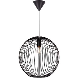 Nordlux Suspension beroni 45 Métal Noir, H.43 - IP20 - E27 / Intérieur