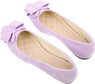 Supvox Ballerines Pointues &agrave; Noeud pour Femme Chaussures Plates De Mariage D&eacute;contract&eacute;es Confortables pour Travail Et &Eacute;v&eacute;nements Sp&eacute;ciaux