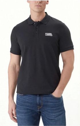 Karl Lagerfeld Homme, Tops, Bleu, Taille: L Polo