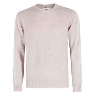 Altea Maglia Girocollo Cashmere - - Knitwear - Herren - Beige - M