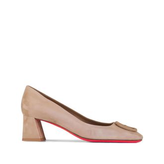 Santoni Pumps mit mittelhohem Absatz - - Shoes - Damen - Braun - 40 EU