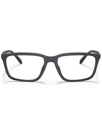 A|X Armani Exchange lunettes de vue &agrave; monture rectangulaire - Bleu