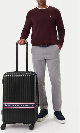 Beverly Hills Polo Club Mittlerer Koffer CEO-BHPC-M-005-08-BLACK Schwarz