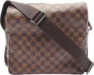 Louis Vuitton Pre-owned Sacoche Naviglio Damier Ebene Toile Enduite - Homme - Pre-owned - Brun - Taille: ONE Size
