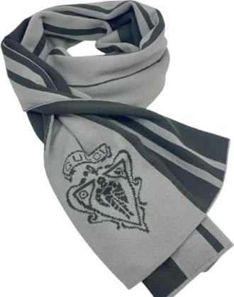 Gucci unisex, Pre-owned, Gris, Taille: ONE Size Pre-owned Wool Scarf