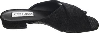 Steve Madden Femme, Chaussures, Noir, Taille: 35 1/2 EU Slippers